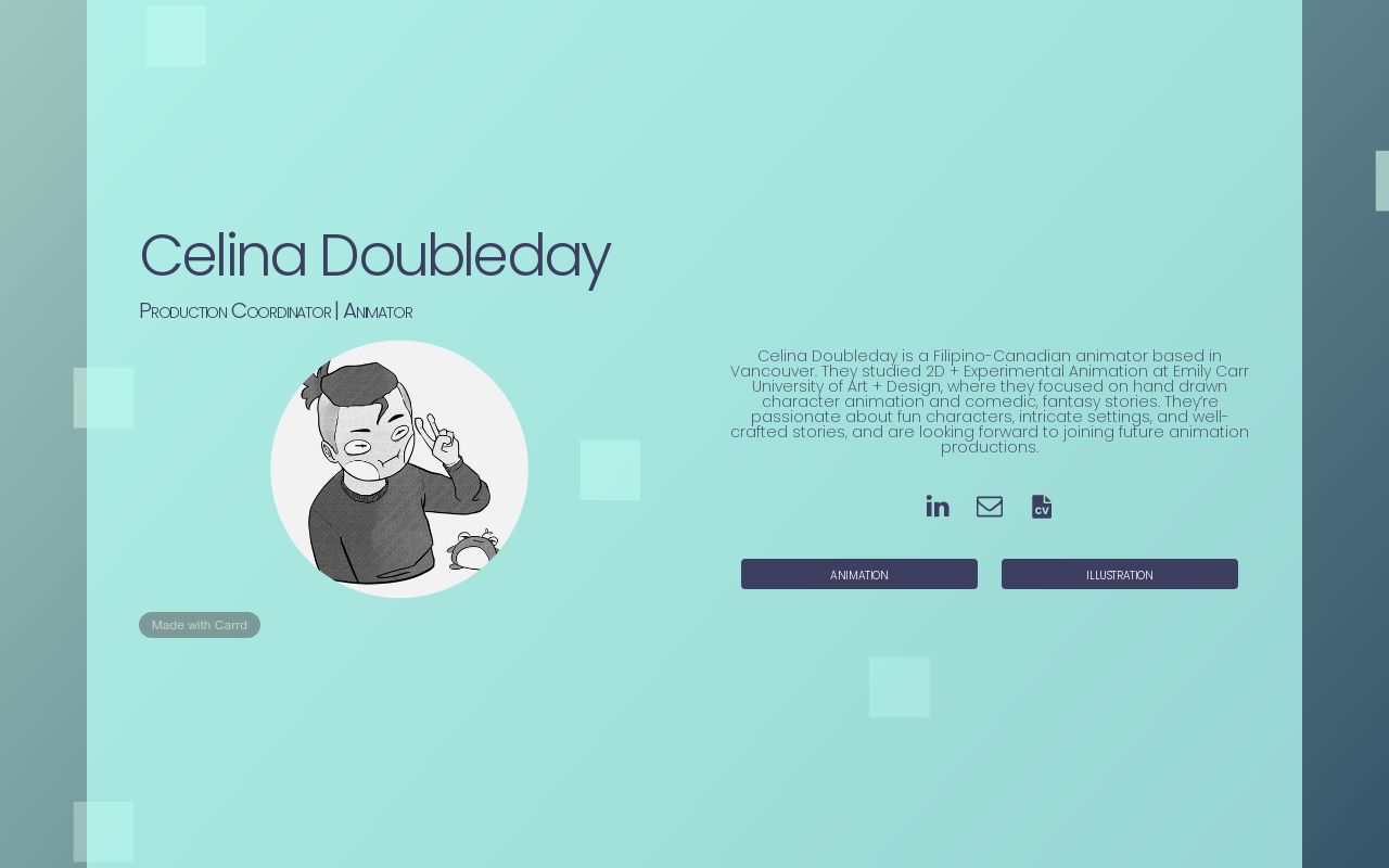 Celina Doubleday | Portfolio